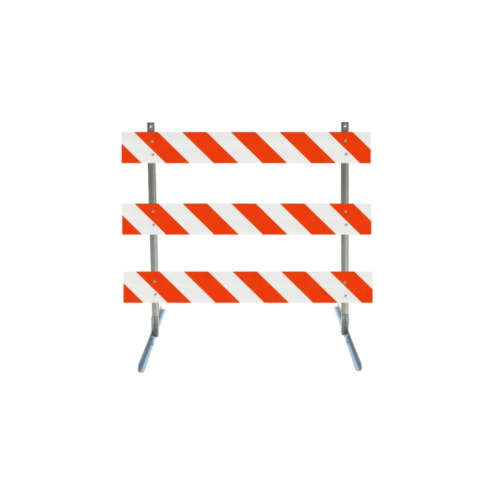Angle Iron Type III Barricade – Safety Supplies USA