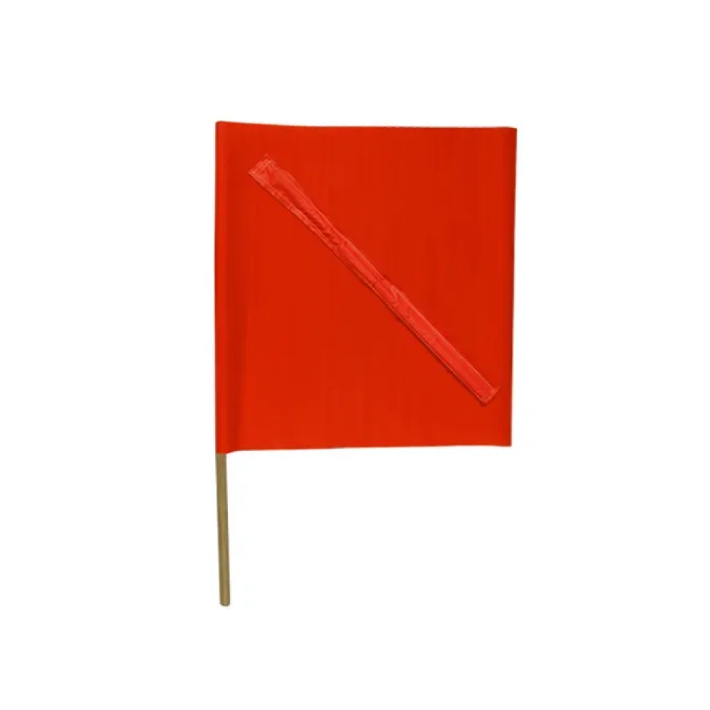 Construction Flags with Wooden Handle – Safety Supplies USA