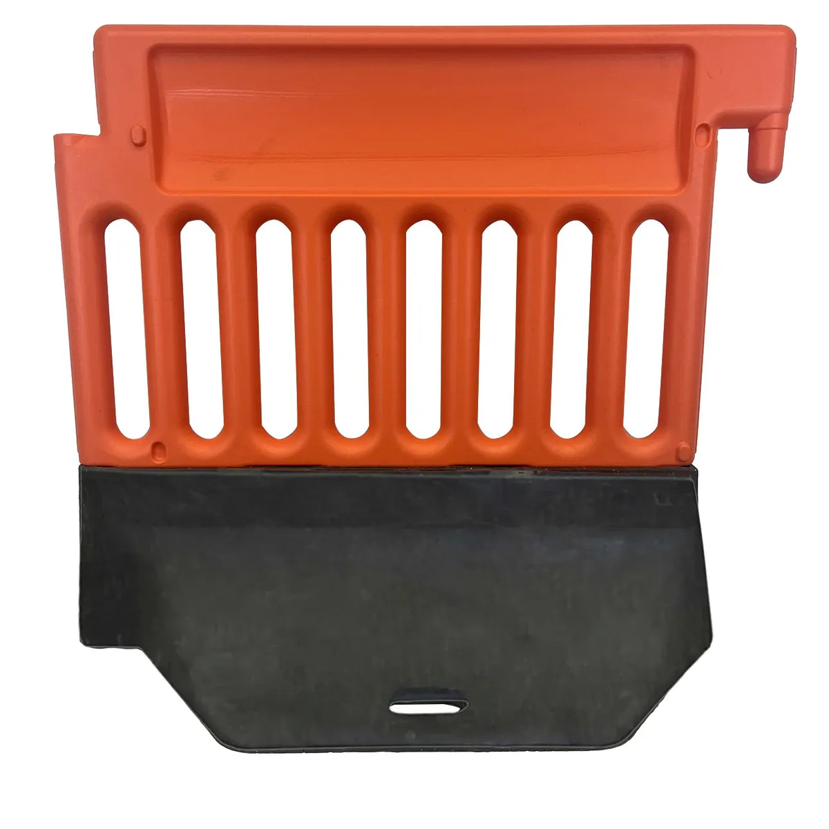 ADA-Compliant Pedestrian Barricade – 72" Interlocking Plastic Barrier ...